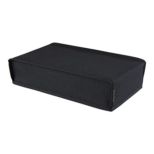 PlayVital Black Nylon Dust Cover for Xbox Series S Console, Soft Neat Lining Dust Guard, Anti Scratch Waterproof Cover Sleeve for Xbox Series S Console