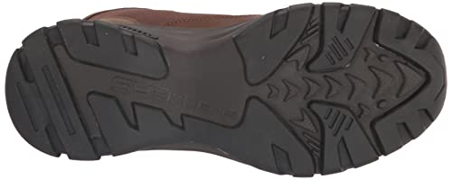Skechers USA Men's mens Hiking Boot, Brown, 8.5 US