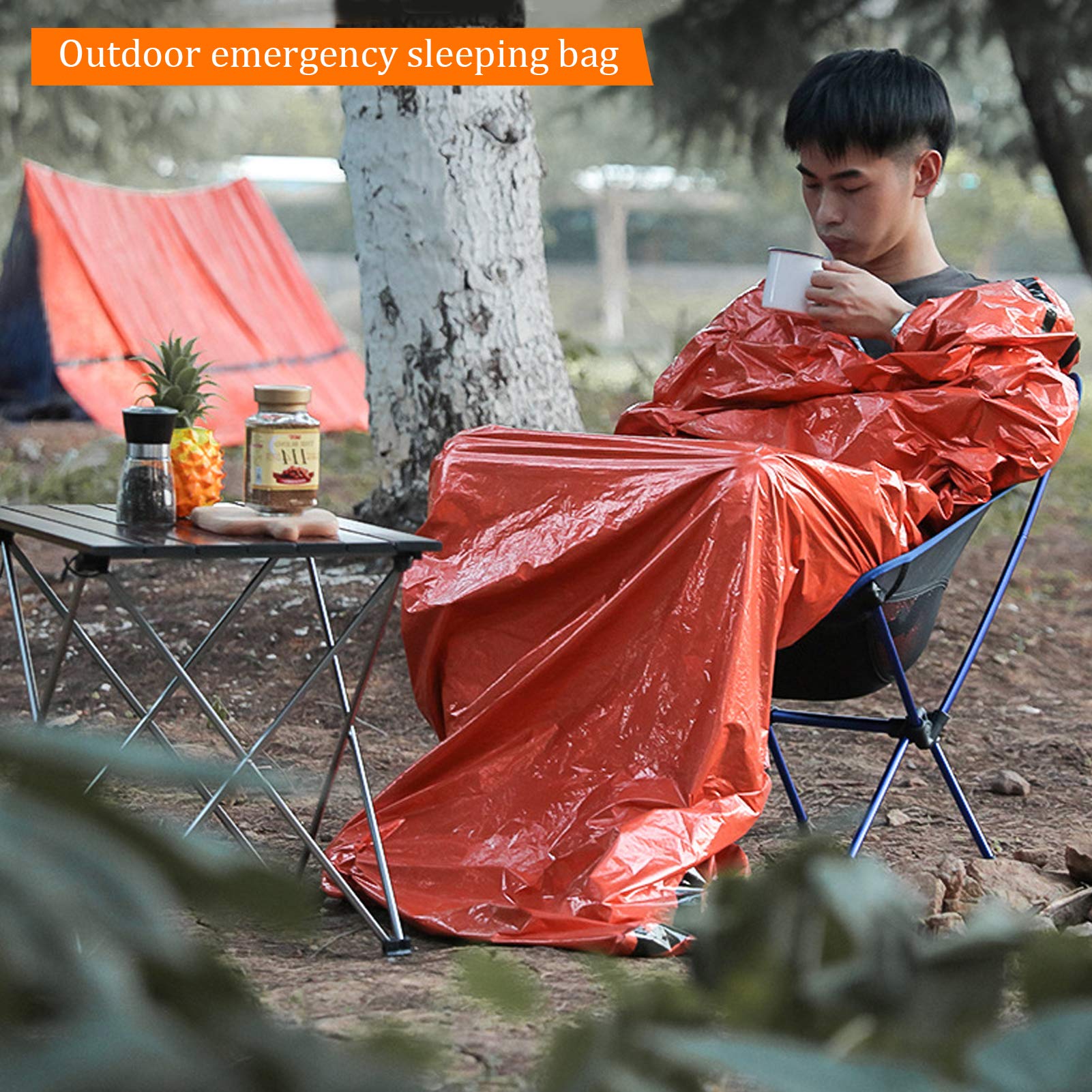 Sleeping Bag, Warm Sleeping Bag, Waterproof and Moisture-Proof, Suitable for Camping