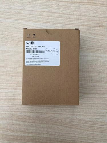 WiTi Wall Mount Bracket for Tapo IP Camera Easy Installing,Plastic PT Cameras Holder Indoor Security Systems,Support CCTV Cameras Cables Storage in The Junction Box