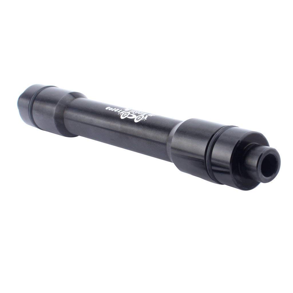 Qfauto 12/15mm to 9mm Quick Release Hub Conversion Skewer Thru Axle Hub Adapters Fit for Mountain Bike Bicycle