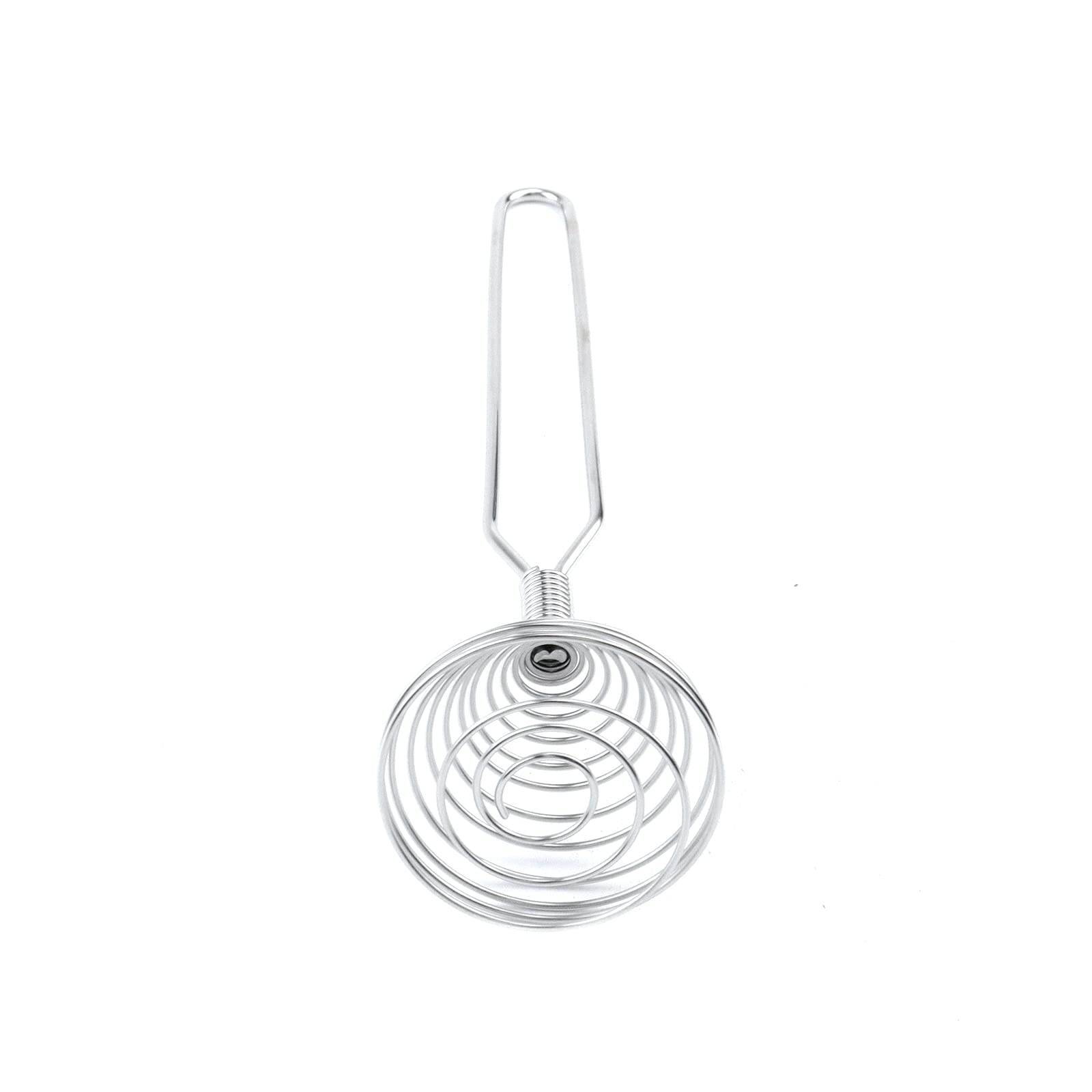 Oedema Stainless Steel Egg Whisk Spring Coil Whisk Cream Scrambler Kitchen Cooking Tool Pack of 2
