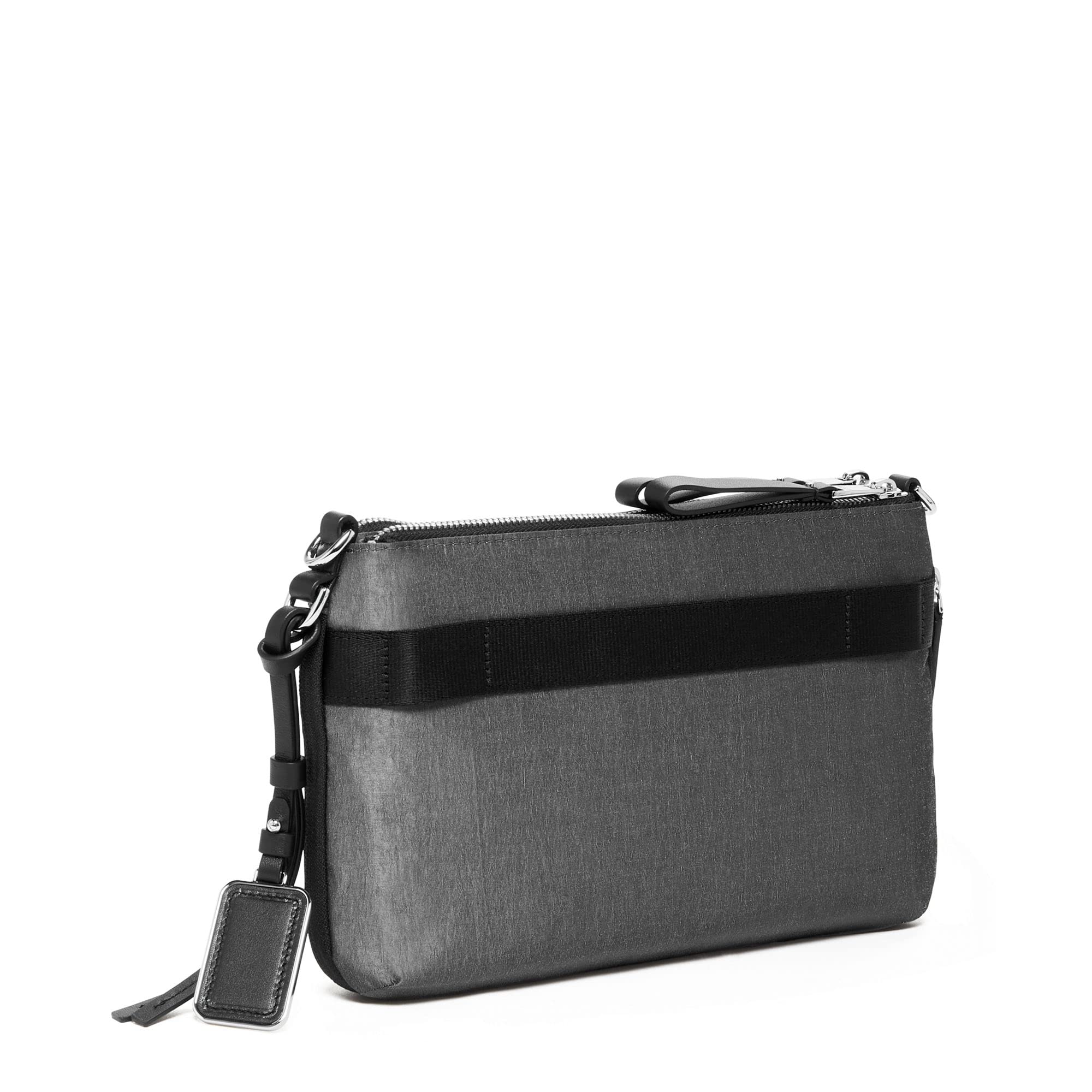 TUMI Sarina Crossbody Pewter Metallic One Size