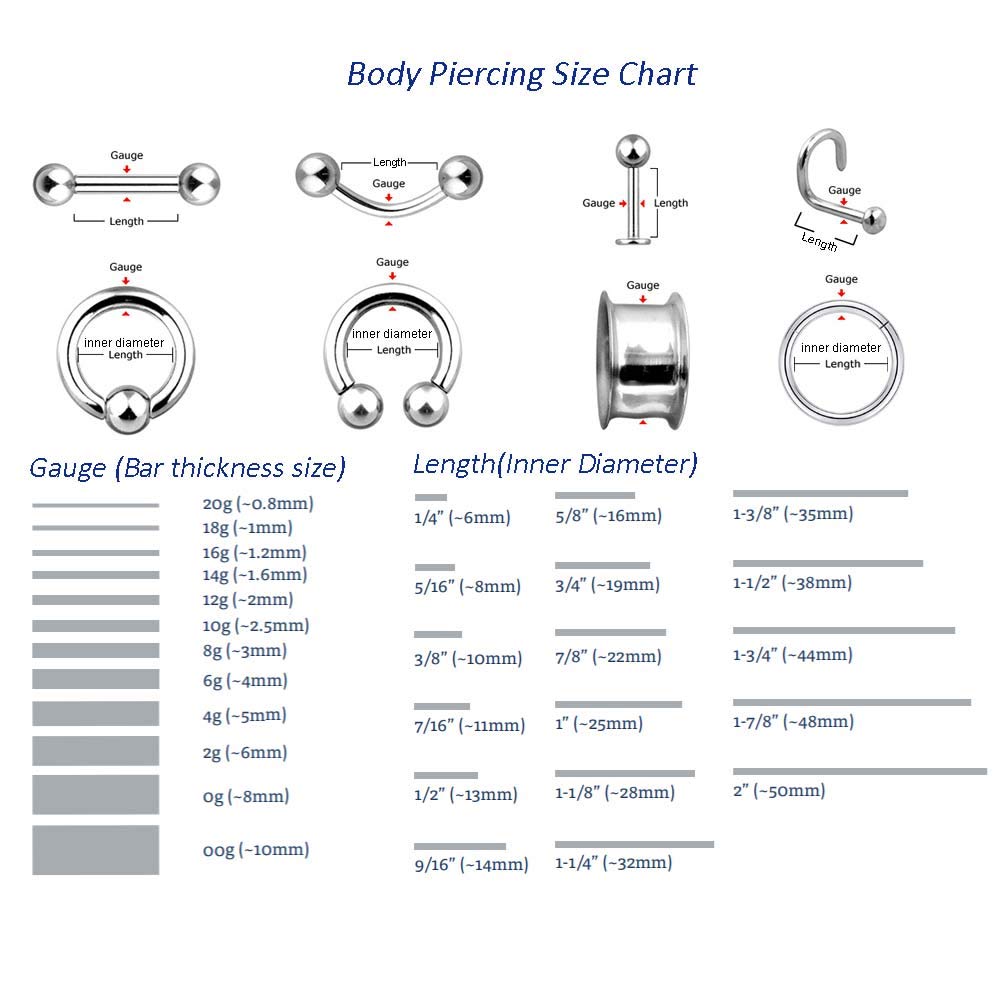 NewkeepsR 3 Pairs-10G(2.5mm) Thikness, 8mm/10mm/12mm Length Surgical Steel Externally Threaded Barbell,Short Industrial Bars Tongue Cheek Dimple Nipple Piercing