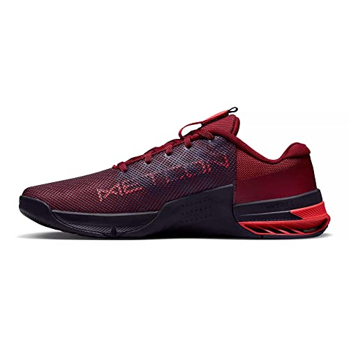 Nike Men's Metcon 8 Training Shoe (Team Red/Cave Purple/Blackened, us_Footwear_Size_System, Adult, Men, Numeric, Medium, Numeric_8_Point_5)
