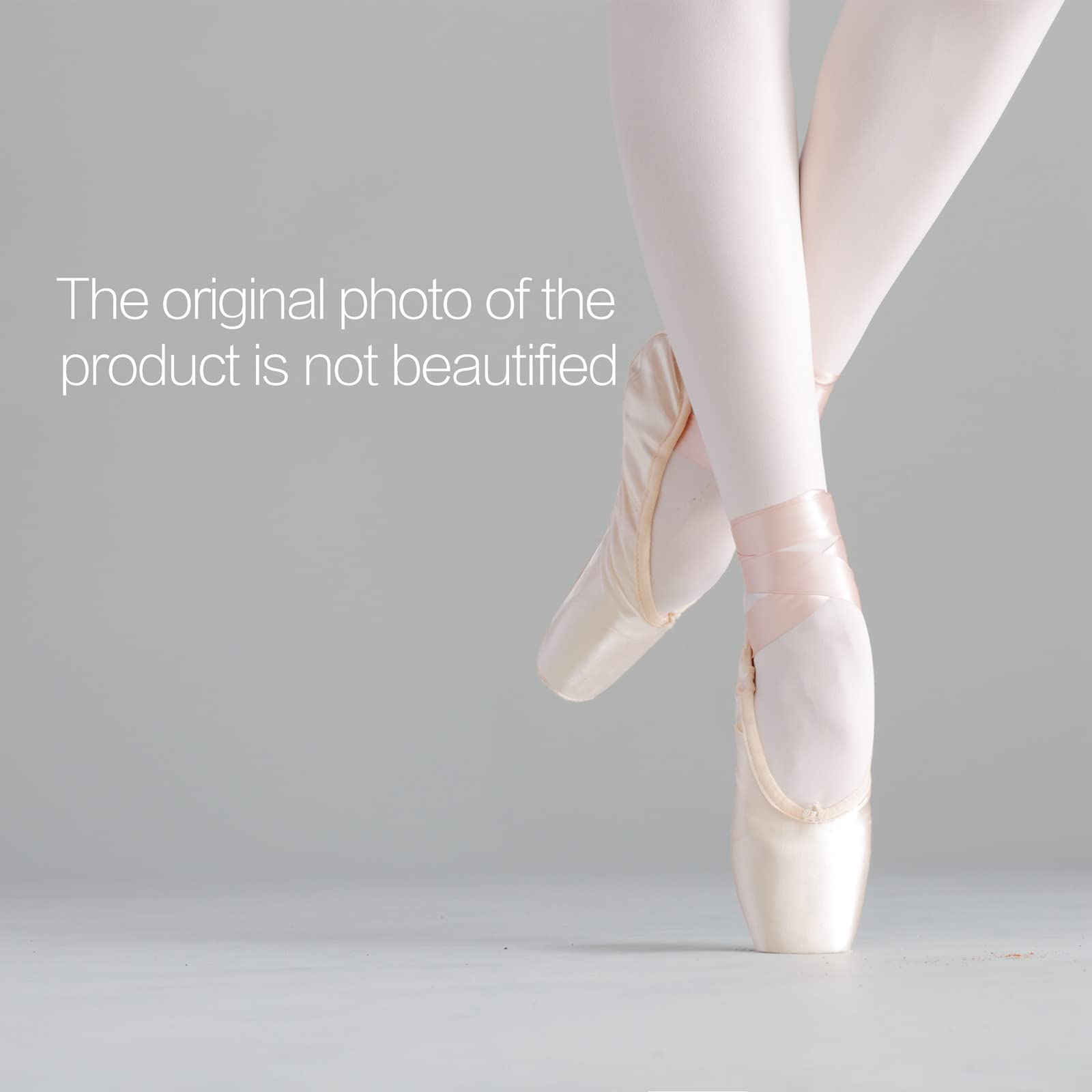 SHOLING Professional Pointe Shoes Satin Ballet Dance Slipper with Ribbons Toe Pads for Womens Girls (Pink, Numeric_8)
