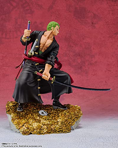 TAMASHII NATIONS - One Piece - Roronoa Zoro - WT100 Commemorative Eiichiro Oda Illustration DAIKAIZOKU HYAKKEI, Bandai Spirits FiguartsZERO Collectible Statue