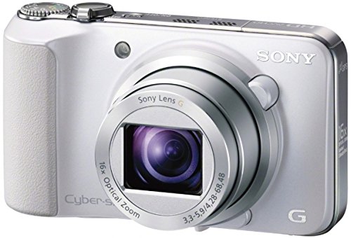 Sony Cyber-shot DSC-HX10V 18.2 MP Exmor R CMOS Digital Camera with 16x Optical Zoom and 3.0-inch LCD (White) (2012 Model)