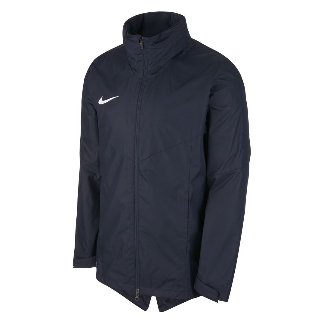 Nike Men's Academy 18 Rain Jacket (Obsidian/White, X-Large)