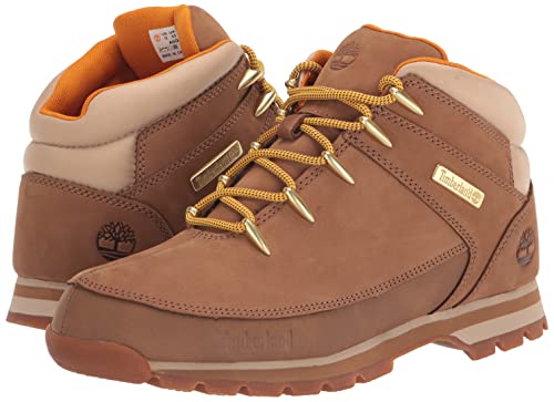 Timberland Men's Euro Sprint Hiker, Medium Brown Nubuck, 9