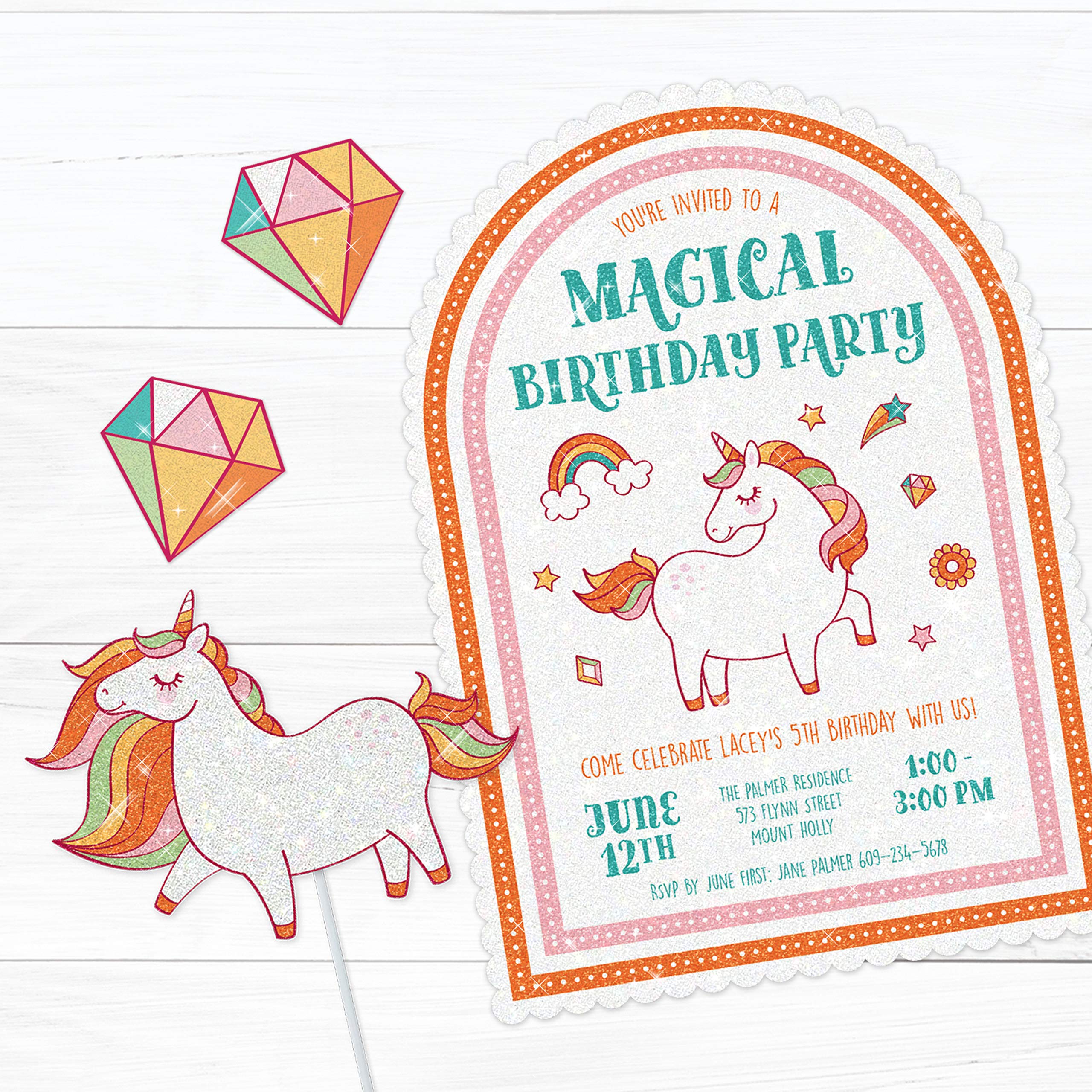 Printworks Printable White Glitter Cardstock, Perfect for Holiday School and Craft Projects, 15 Sheets, 8.5β x 11β (00514)