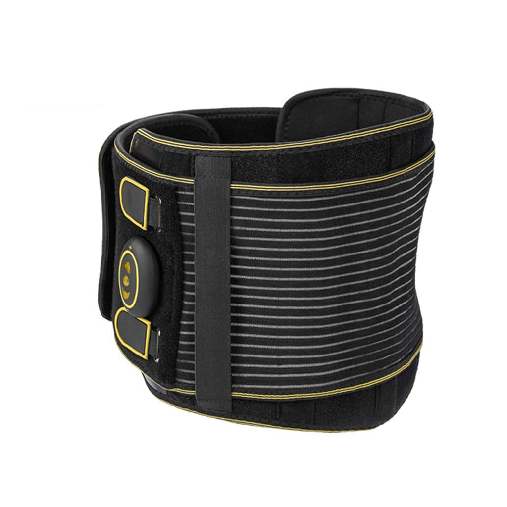 TANGIST Massage Lumbar Brace Belt,Lower Back Support For Pain Relief And Injury Prevention,Backache,Sports & Work (Size : M)