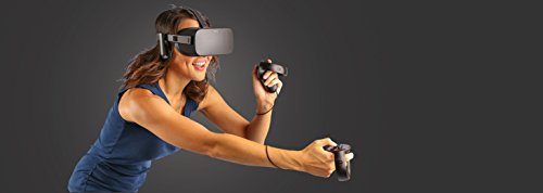 Oculus Rift + Touch Virtual Reality System + Oculus Rift Earphones Bundle