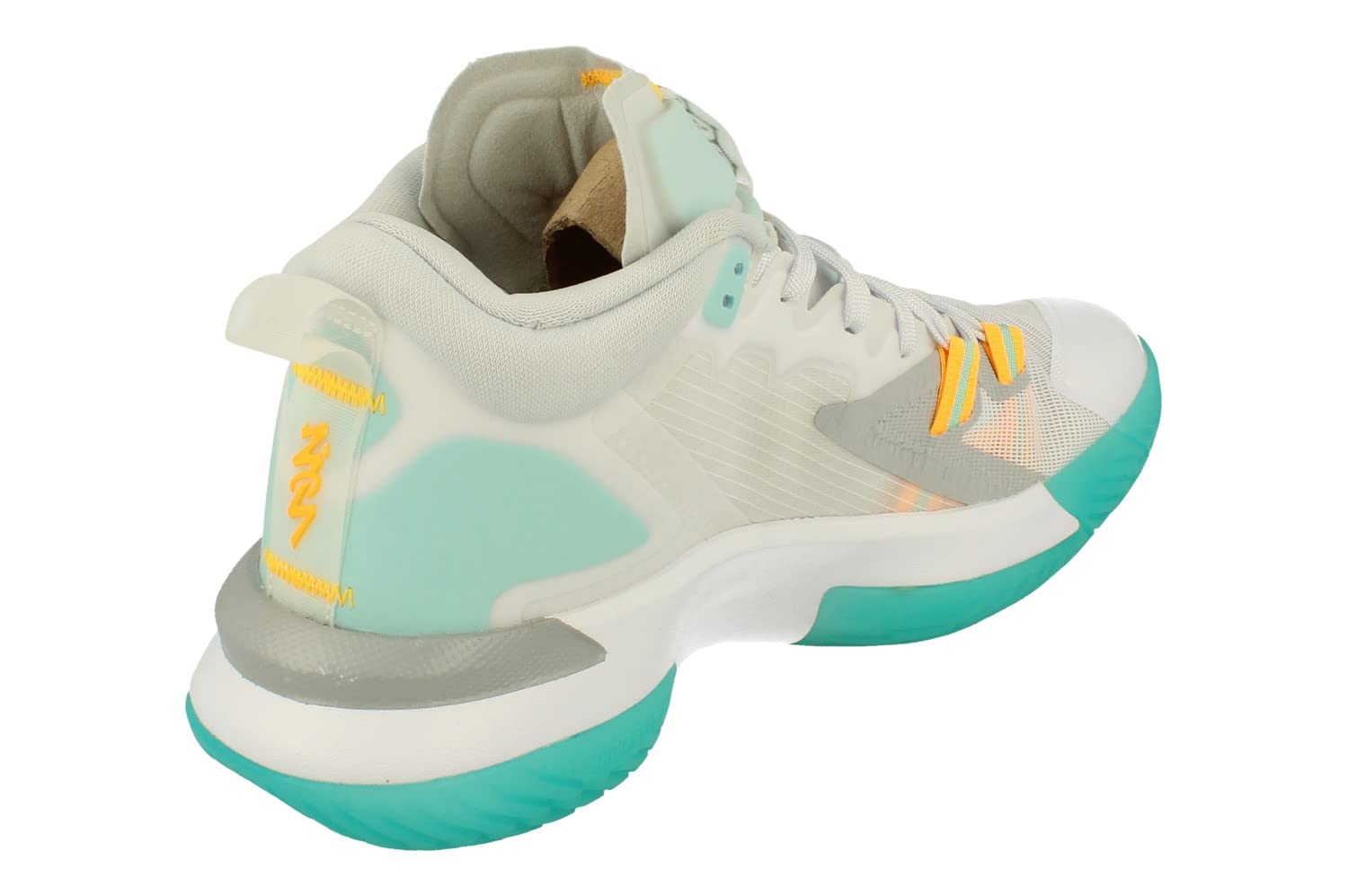 Nike mens Air Jordan Zion 1 Basketball Trainers Da3130 Shoes, White Black Laser Orange 101, 11