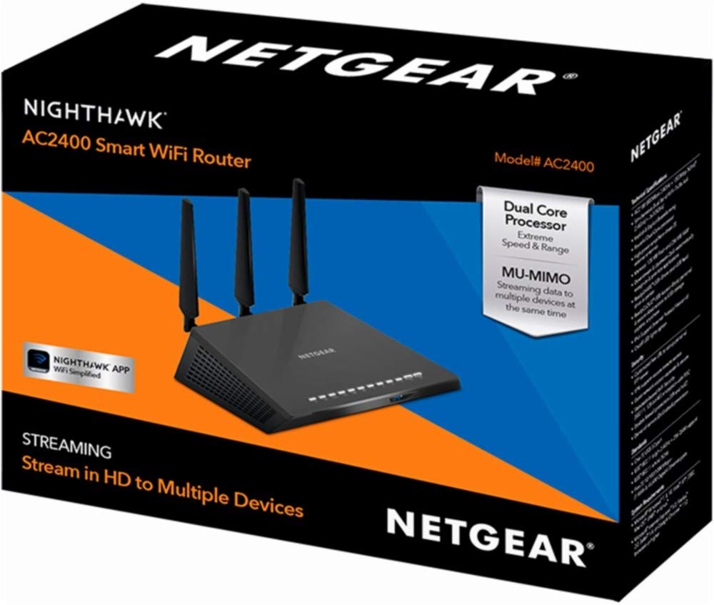 Nighthawk AC 2400 Smart WiFi Router