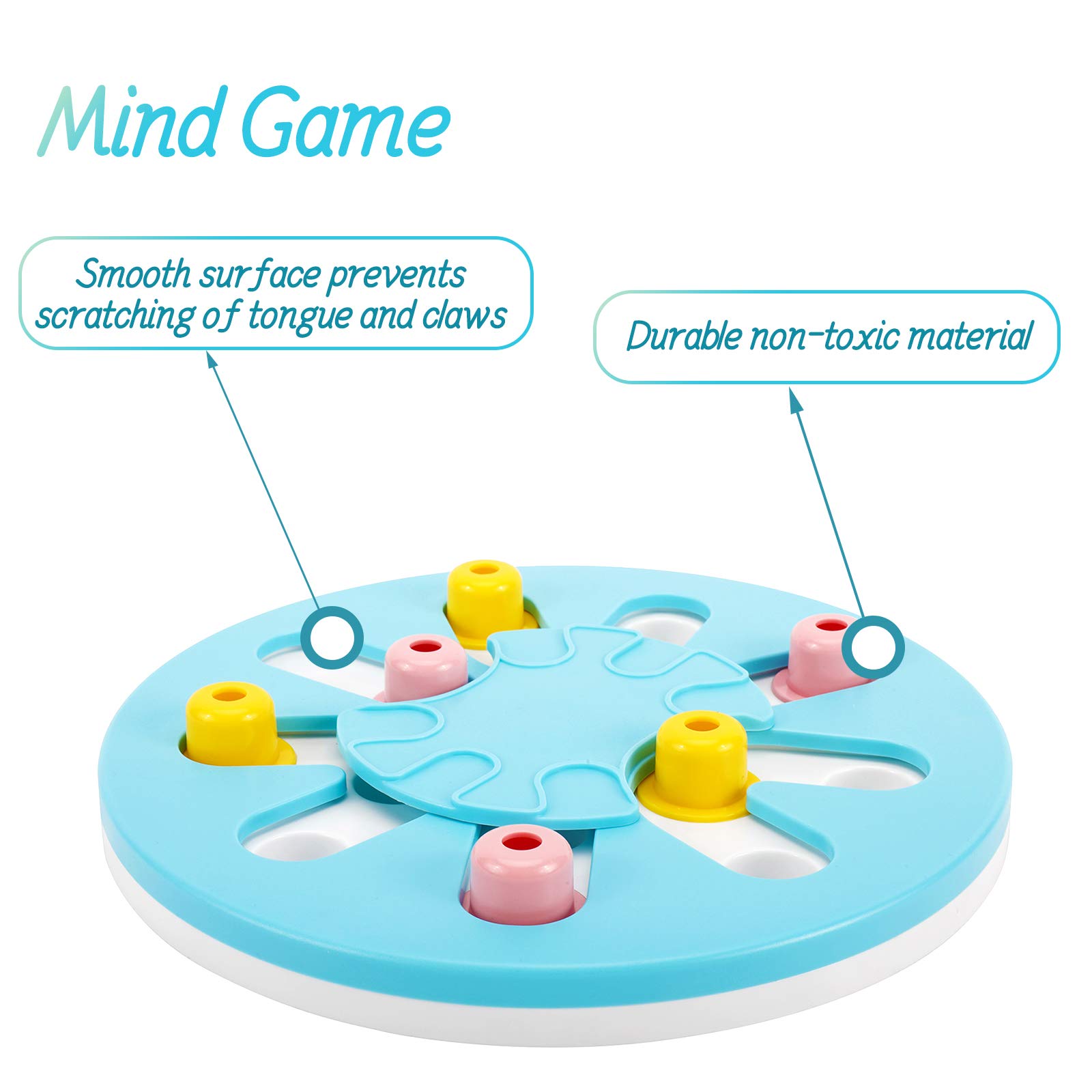 Sparkfire Dog Puzzle Toy for Puppy Dog Smart Beginner, Advanced Slow Feeder Dog Games to Improved Dog's IQ