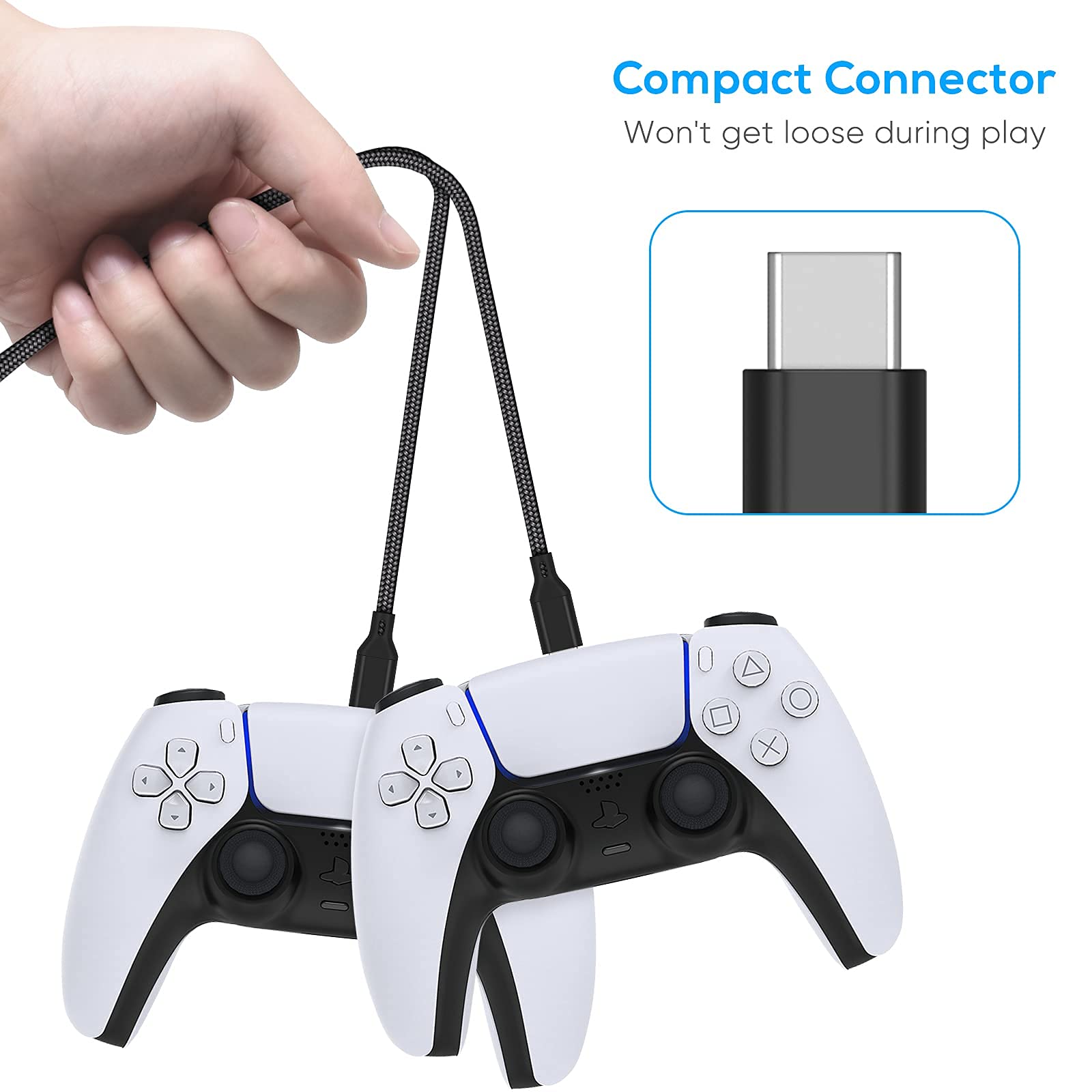 Vertical Cooling Fan Stand with 2 Pack 10ft Charger Cable Compatible with Xbox Series X/S, YUANHOT Charging Station Dock with Dual Controller Charger Ports, Game Storage and Cooler System