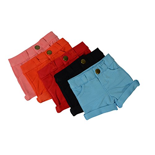 Set of 10 Short Doll Pants - Doll Shorts fits 18 inch Dolls