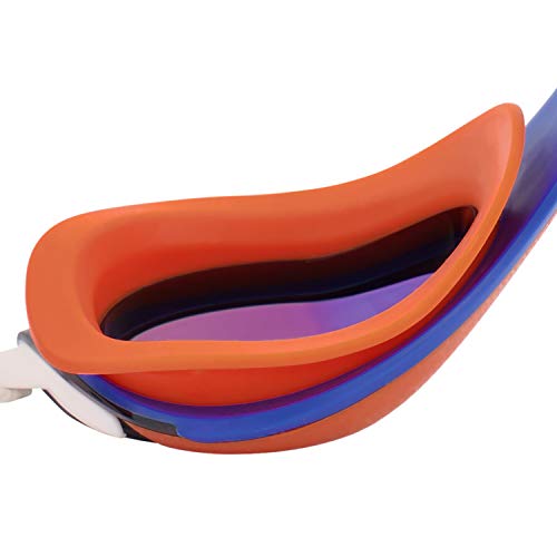 Speedo Unisex-Adult Swim Goggles Mirrored Fastskin Pure Focus