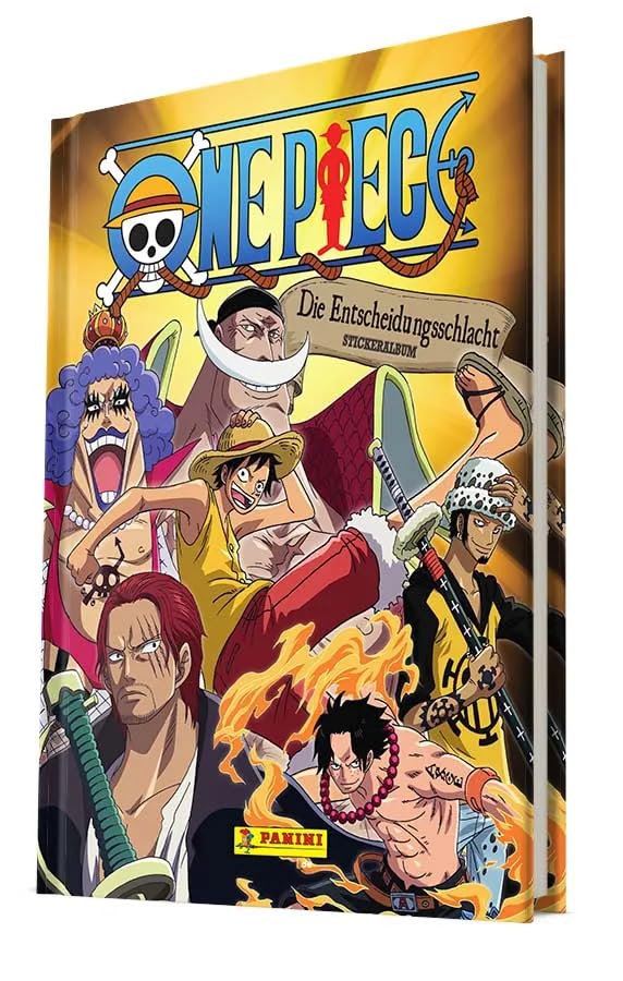 Panini One Piece Sticker - The Decision Battle - Collectible Sticker with LE Cards - Hardcover Bundle