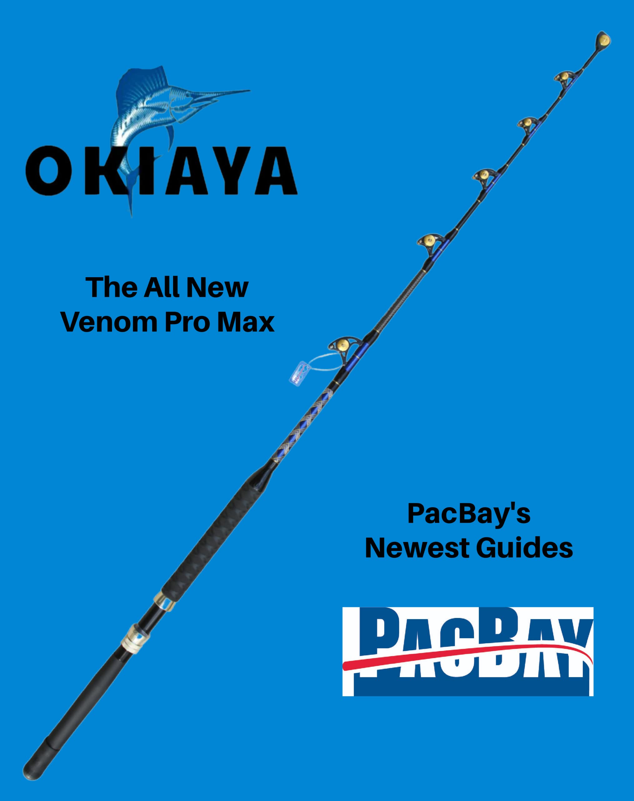 Okiaya Venom-Pro Max 50-80lb Saltwater Fishing Rod