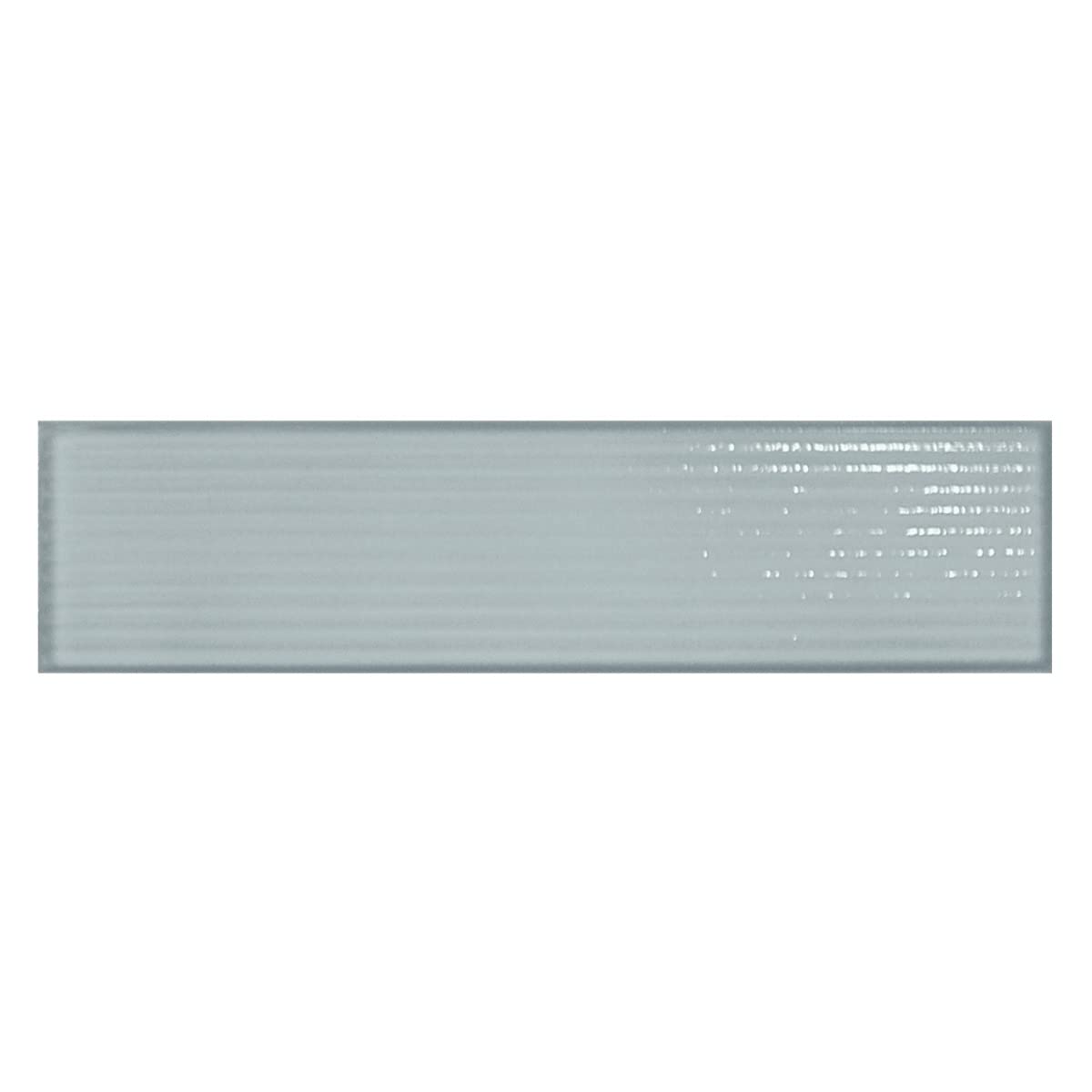 Stacy Garcia Olimar Grooved Azure 3.93 in. x 0.39 in. Polished Porcelain Wall Tile Sample