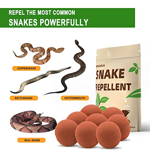 Whemoalus Snake Repellent for Yard Powerful,Snake Repellent for Outdoors Pet Safe, Snake Away Repellent for Outdoors, 8-Pack Rattlesnake Repellent for Home, for Yard Garden