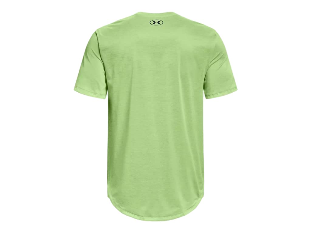 Under Armour Men's UA Tech 2.0 Dash Short Sleeve T-Shirt, Key-Lime (334)/Black, X-Large