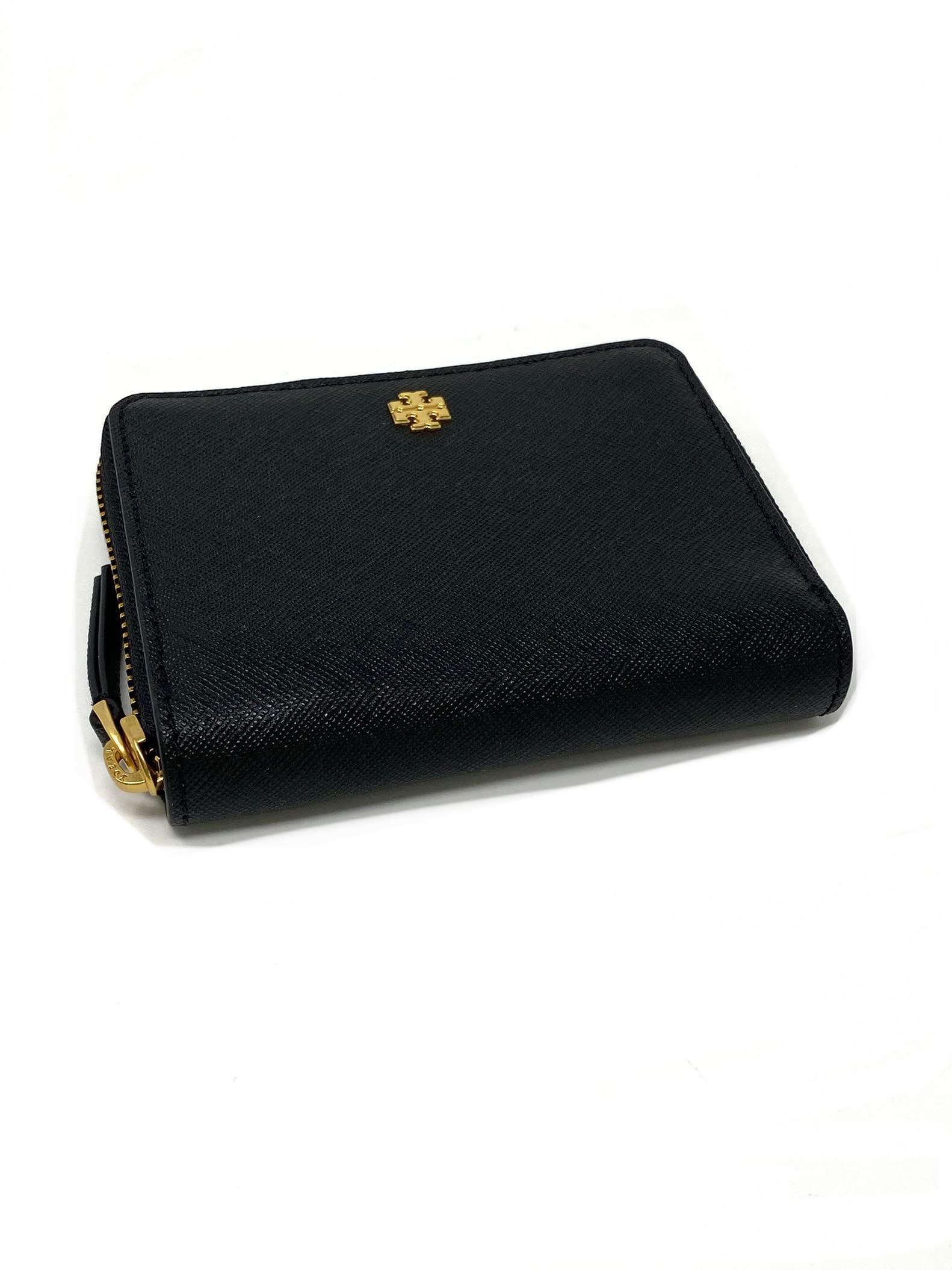 Tory Burch Emerson Medium Wallet 136098 in Black