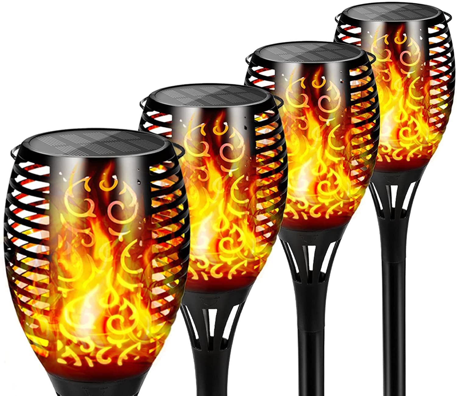 Otdair Solar Flame Lights (51LED 4PACK)