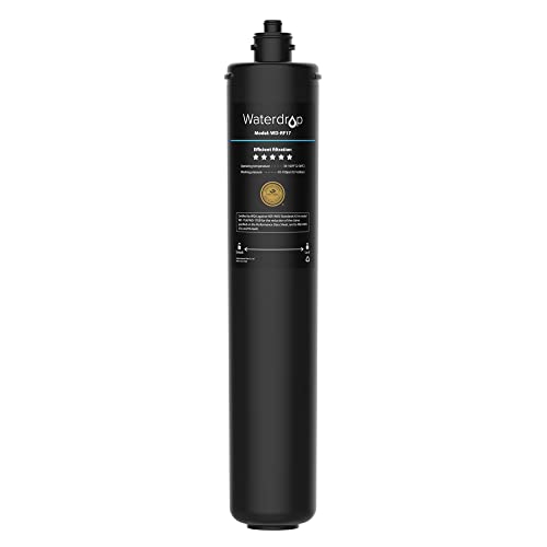 Waterdrop RF17 Replacement Filter Cartridge For 17UA/17UB Under Sink Water Filter, Reduces PFAS, PFOA/PFOS, Lead, Chlorine, Bad Taste & Odor, NSF/ANSI 42 Certified, 24K Gallons High Capacity