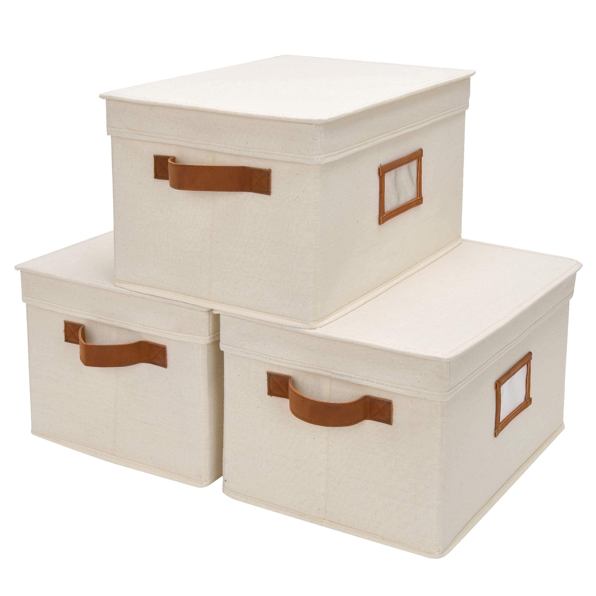 StorageWorks Rectangular Metal Basket Set, 25-Pound Capacity