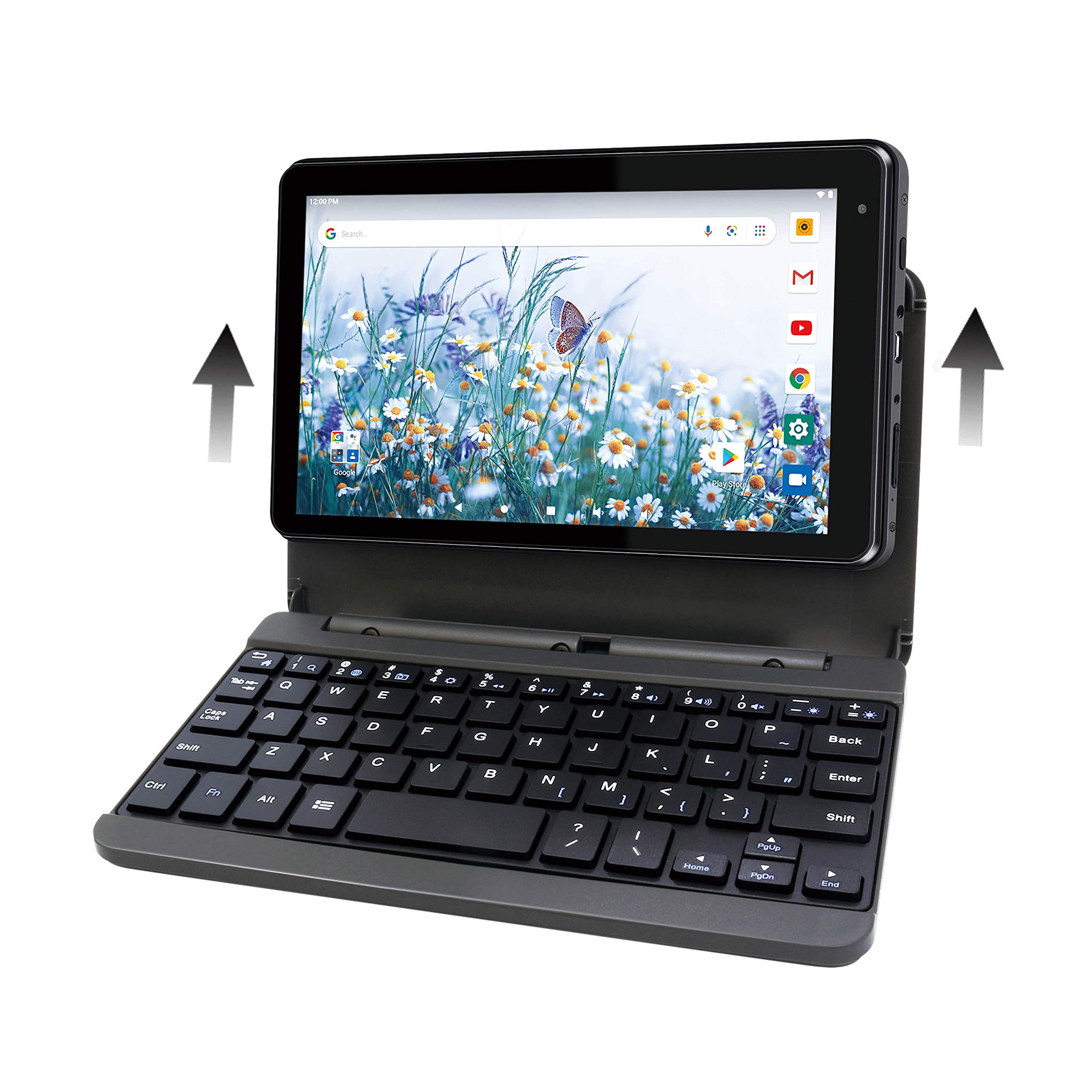 RCA Voyager Pro+ [RCT6876Q22K00] 7 Inches 2GB RAM 16GB Storage with Keyboard Case Tablet Android 10 (Go Edition) (Black)