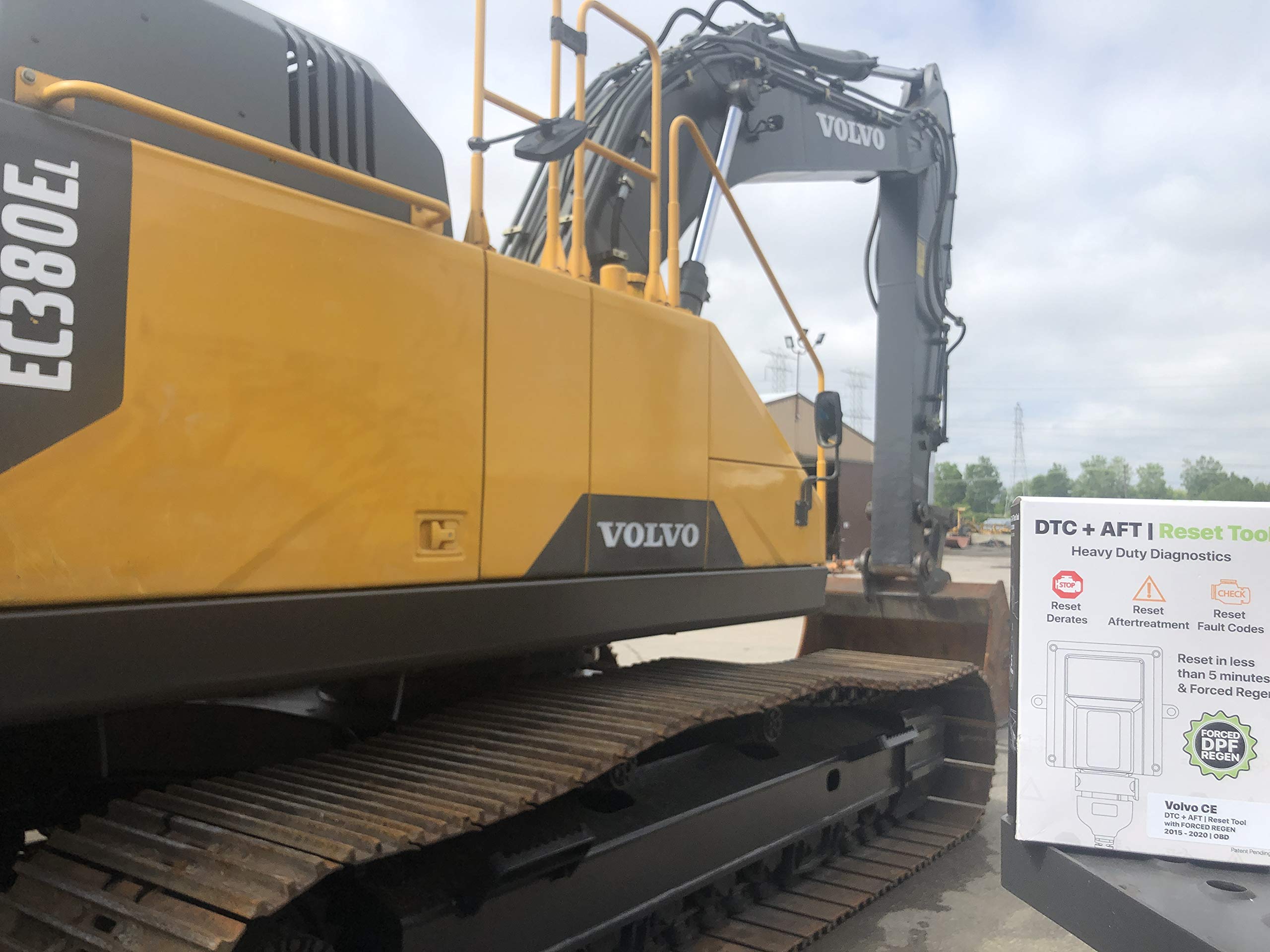 OTR Performance Heavy Duty Diagnostics | Volvo Construction Equipment 2015-2020 Force DPF Regen Reset aftertreatment System, Clear Active and inactive Fault Codes