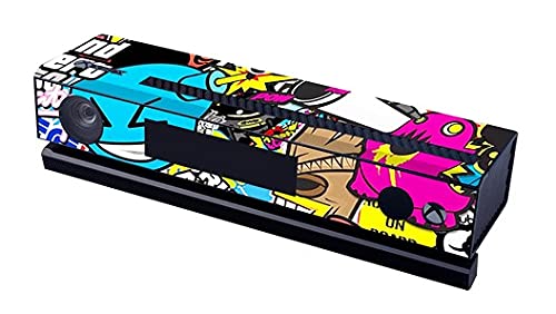 REYTID Console Skin/Sticker + 2 x Controller Decals & Kinect Wrap Compatible with Microsoft Xbox One - Full Set - Big Graffiti