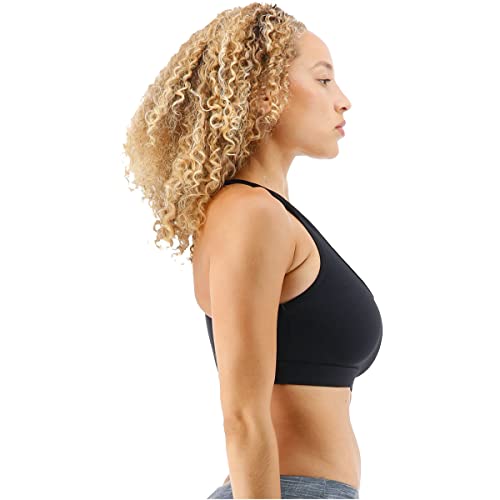 TYR Women's Durafast Elite Lyn Racerback Swim Top, Black, 10