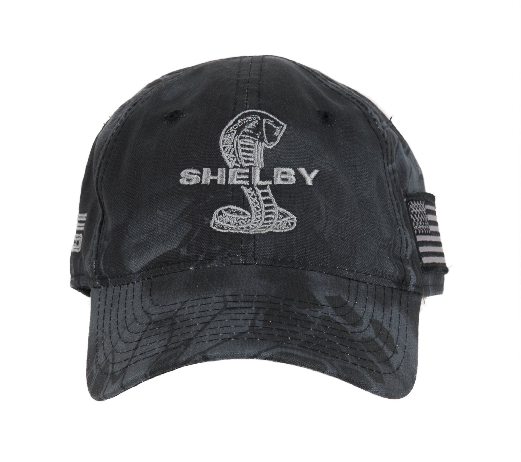 Shelby Black Camo Cap Hat | Officially Licensed Shelby® Product | Adjustable, One-Size Fits All