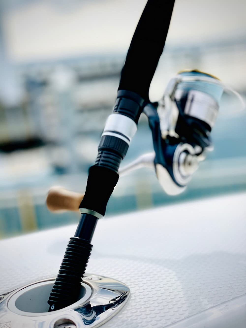 Tsulino Swirl Rod Protector Fishing Rod Parts, Pack of 2
