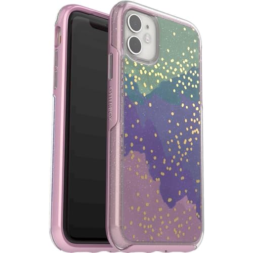 OtterBox SYMMETRY CLEAR SERIES Case for iPhone 11 - WISH WAY NOW (SILVER FLAKE/PINK MATTER/WISH WAY NOW)