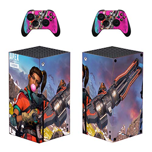 Shoot Man Stickers Decals Skin for X-box-One-Series X, Cover Protector Wrap Durable Full Set Protection Faceplate Console by KAJAL MANI