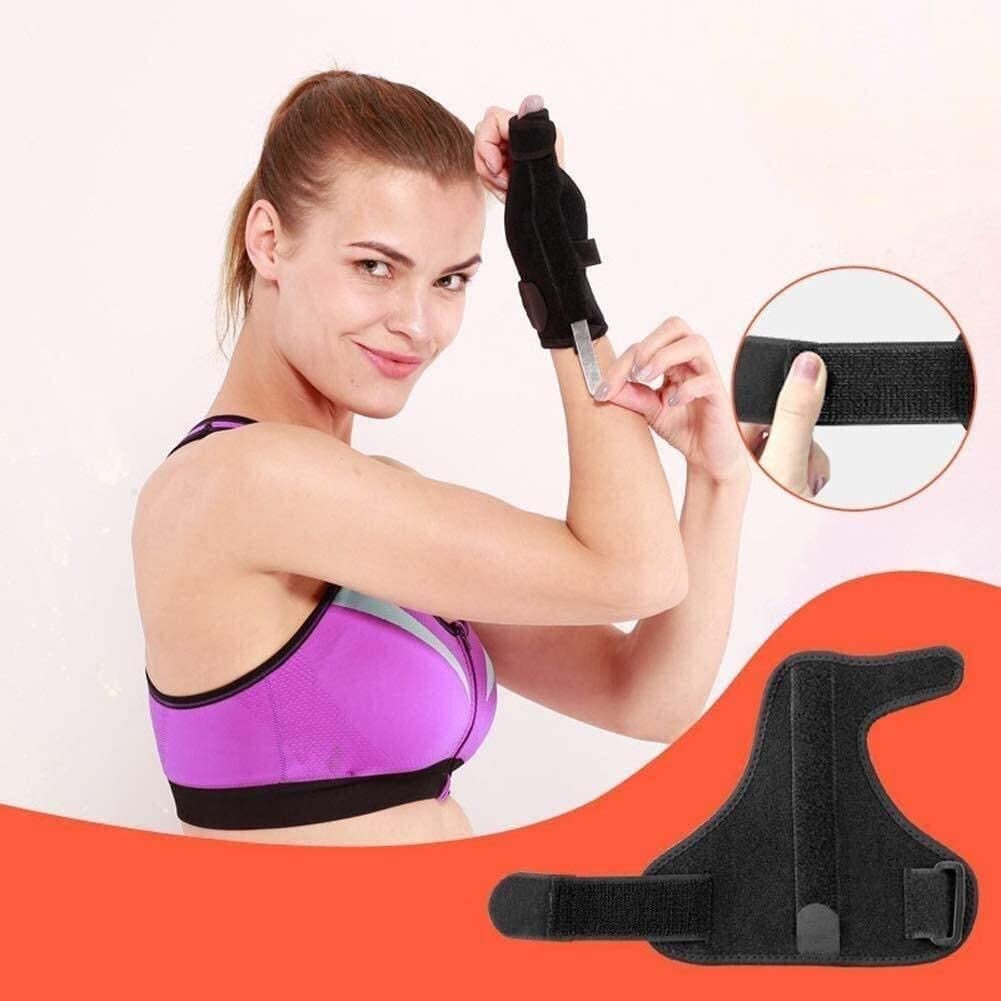 Thumb Brace, Arthritis Splints Adjustable Breathable Thumb Stabilizer For Carpal Tendonitis The Thumb Support Wrist Splint Brace Helps Relieve Thumb Pain Injury Fits Left Right Hand Wrist Brace wit ji
