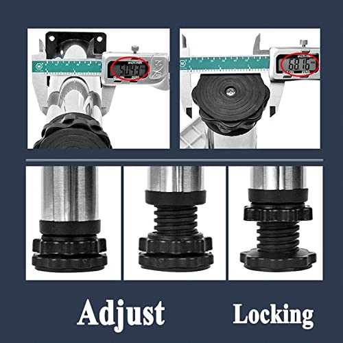 Multi-Functional Pedestal, 12 Strong Legs Adjustable Length and Width,Can Hold Up to 660 Lbs Washer Pedestal Stand, for Dryers and Refrigerators (3-5 Days Delivery)