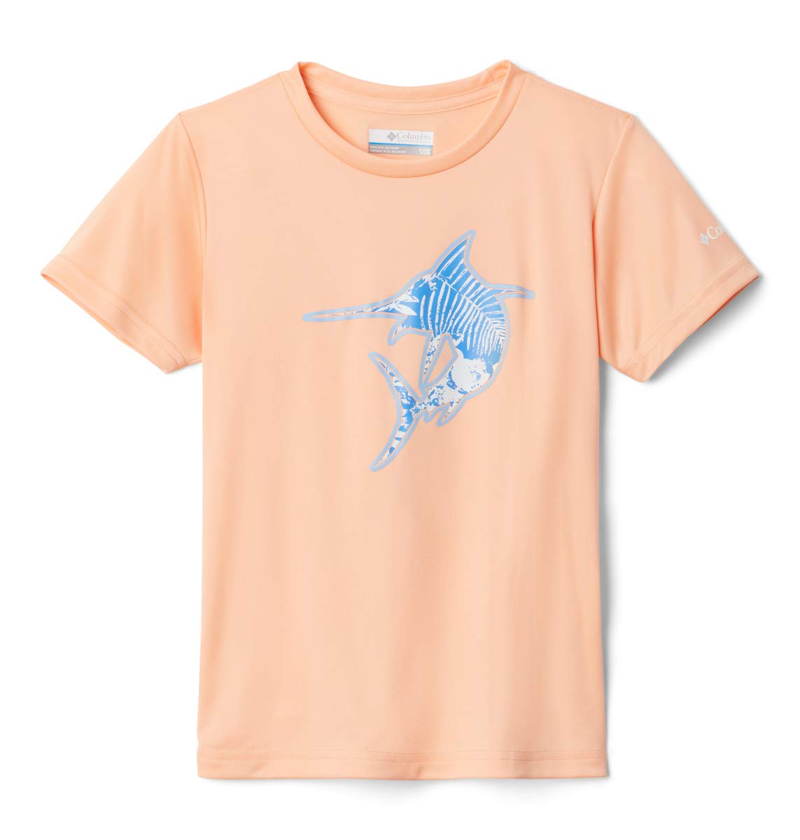 PFG Reel Adventure Short Sleeve Shirt, Sun Protection, King Crab Big Game, X-Large