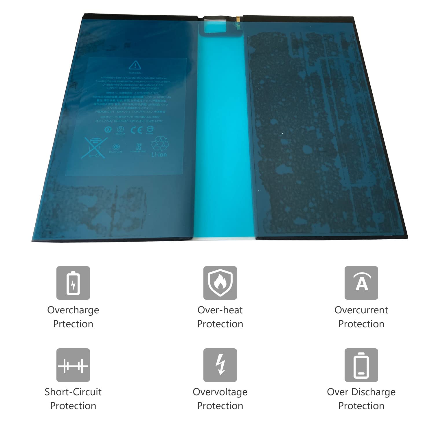 oGoDeal A1577 Battery for iPad Pro 12.9 (1st Gen) Battery Replacement Repair Kit (2015, A1584 | A1652) + Tools + Adhesive