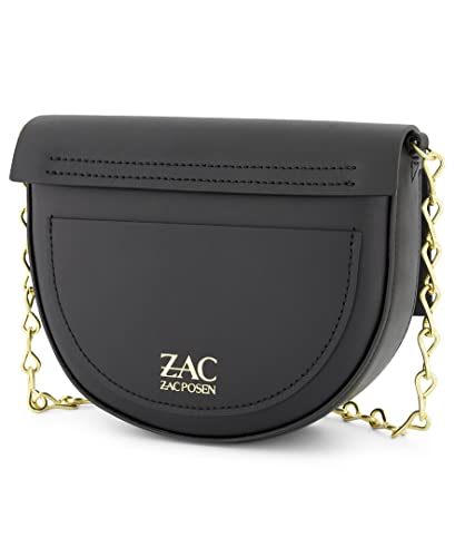 ZAC Zac Posen Belay Mini Saddle Crossbody, Black