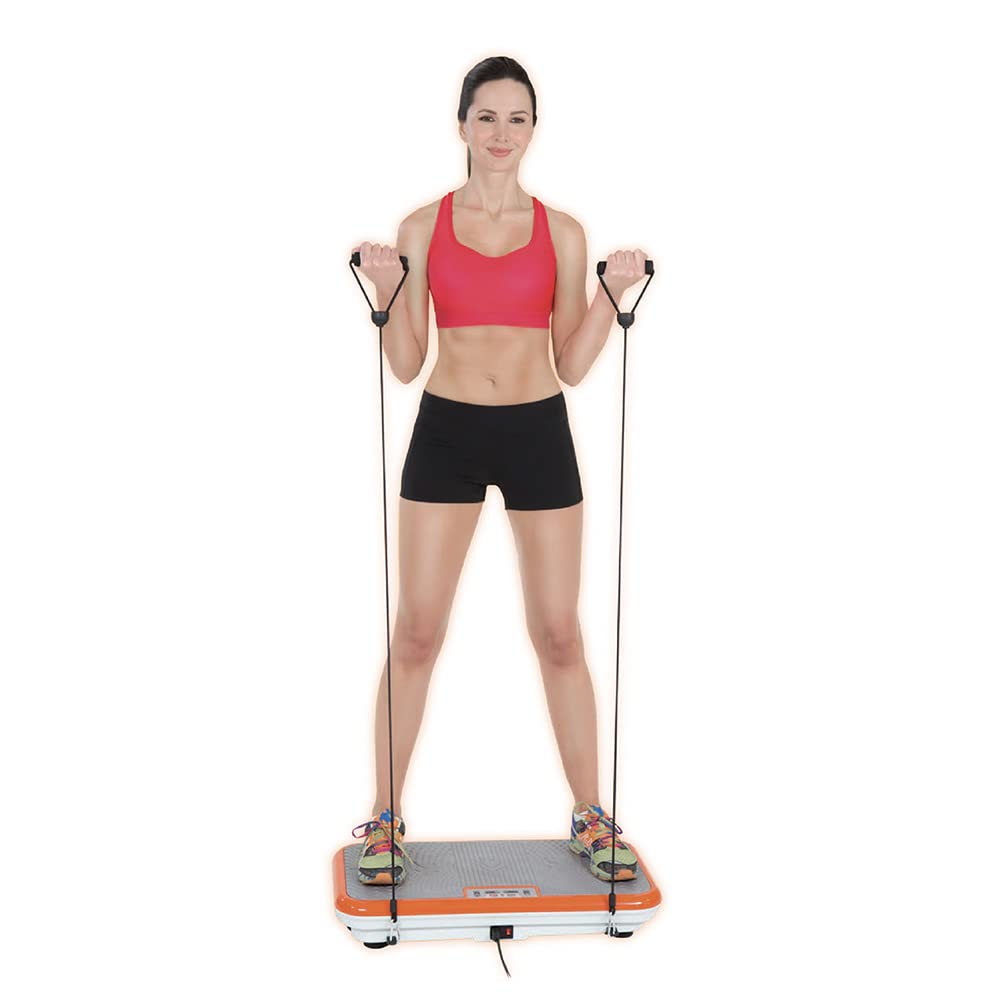 Power Fit Whole Body Vibration Exercise Platform β at-Home, Vibrating Step Workout Machine β Gym Equipment β Workout Enhancer for Fitness and Sculpting