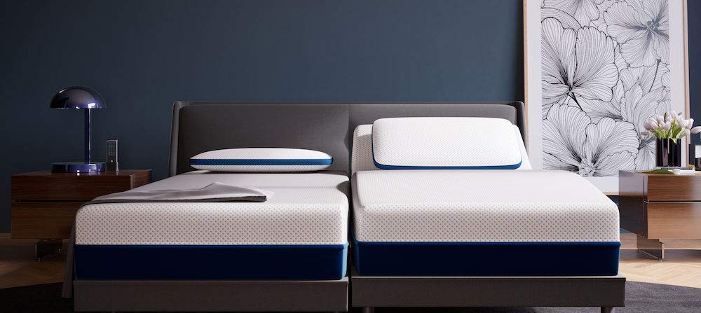 Split California King Sheet Set for Adjustable Beds - White Solid, 800 Thread Count 100% Egyptian Cotton, Sateen Weave Comfortable - 5 Piece Set, 15" Deep Pocket with All Around Elastic