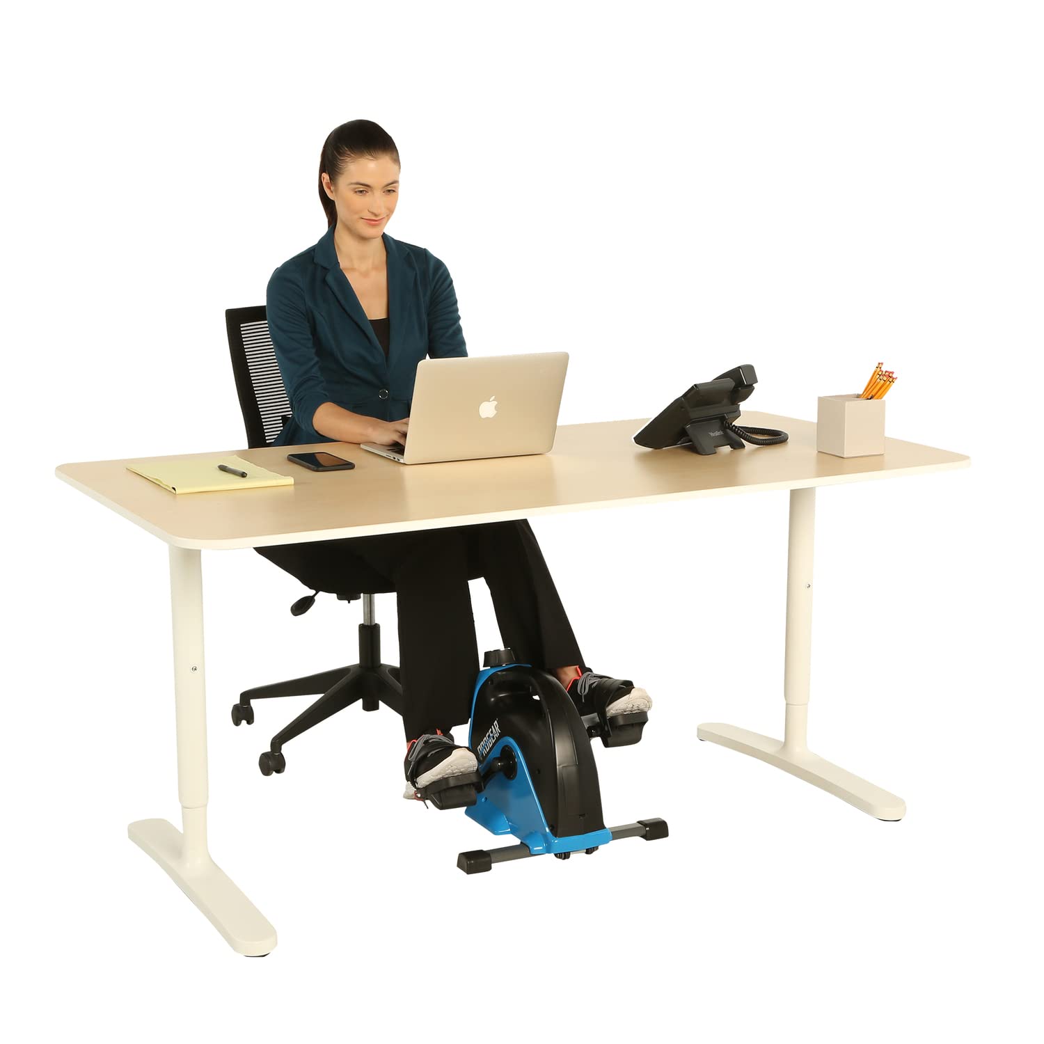 ProGear 1000 High Performance Under Desk Exercise Bike with Bluetooth Smart Cloud Fitness and Free APP