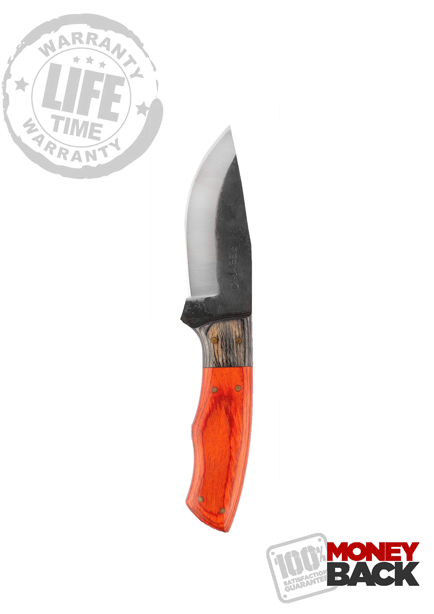 Perkin PK666 Hunting Knife with Sheath Fix Blade Knife