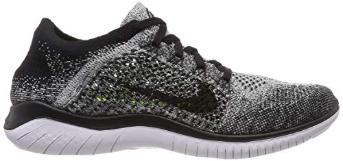 Nike Mens Free RN Flyknit 2018 942838 101 - Size 10 White/Black